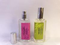 China Rectangle Glass Perfume Bottles 50ml Perfume Atomizer Makeup Packaging OEM for sale