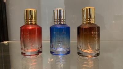China Sprayer Sealing 25ml Glass Perfume Bottle Spray Atomizer Customized Printing And Color for sale