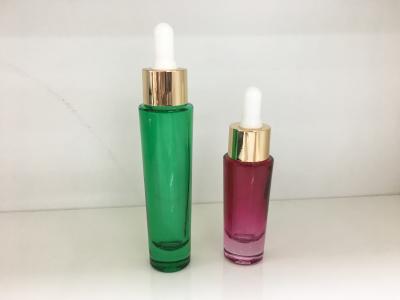 China Cosmetic Packaging Nipple 15ml Serum Glass Dropper Bottle Essential Oil Bottle OEM for sale
