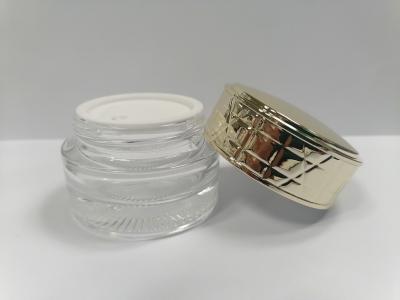 Cina Barattolo cosmetico d'imballaggio di vetro riutilizzabile 30g 50g dell'OEM del barattolo della crema di Skincare in vendita