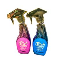 China 50ml Sprayer Luxury Perfume Bottles Shinny Electroplating Surface for sale