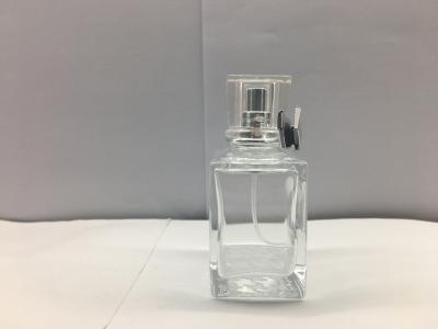 China garrafas de perfume 50ml vazias luxuosas com o tampão da decoração da fita à venda
