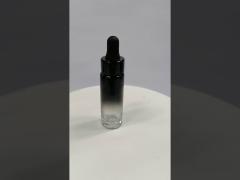 O conta-gotas de vidro da selagem ISO9001 15ml do bocal engarrafa o OEM das garrafas de óleo essencial