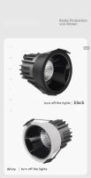 China Semiconductor 20W Dimmable LED Downlights Infrared Radiation for sale