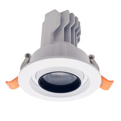 中国 3W 5W 60mmの天井屋内LEDは10V DALIの薄暗くなることに0Vをスポットライトで照らす 販売のため