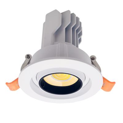 中国 3W 5W 60mmの天井屋内LEDは10V DALIの薄暗くなることに0Vをスポットライトで照らす 販売のため
