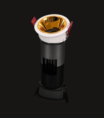 Cina 0V 10V ai riflettori anabbaglianti 12W 15W LED a 3 pollici ha messo i riflettori del soffitto in vendita