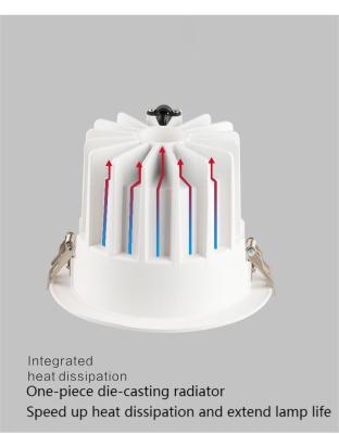 China Teto Downlight 12W 4000K do diodo emissor de luz à venda