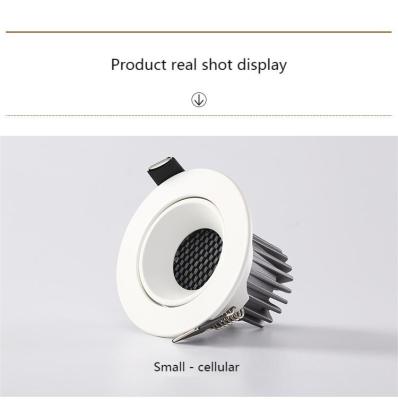 Cina Consumo 24deg Ra90 del riflettore 18W di DALI Dimmable Ceiling 12W LED in vendita
