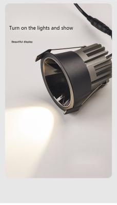 Cina Punto interno a 7 pollici del LED che accende 50W consumo 3000K per uso del corridoio in vendita