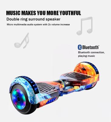 China Kids Gift 2 Wheel Hoverboards with Wireless Speaker and 5-10KM Range Per Charge by Electronic Smart Type for sale