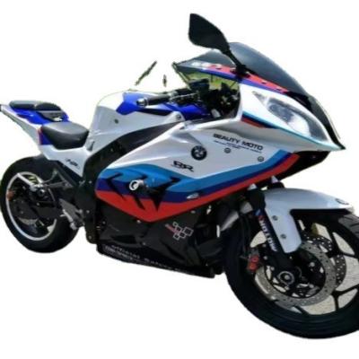 China High Speed Electric Motor Car with 72V Battery Front and Rear Disc Brake Double Climbing for sale