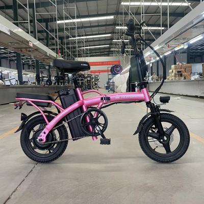 China 48V 15Ah Adult Electric Car 14 Inch Tire Fast Folding Portable 500W Electric Car Perfect for City Living and Traveling for sale