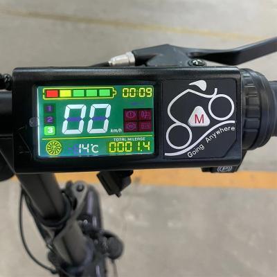 China Angetrieben von Lithium's Ultra Light Folding Electric Bike mit Geschwindigkeit 0-30Km / h und kompakte Größe 129 * 20 * 54 zu verkaufen