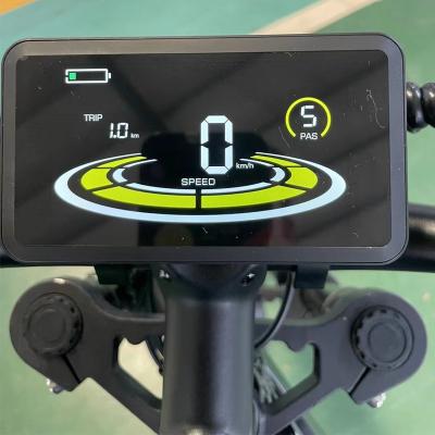 China 48v centrale motor geïntegreerde elektrische fiets met 9-snelheid aluminium frame en 9-snelheid lithium batterij stroom Te koop