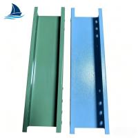China Trough Type Cable Tray Spray Painted For Data Center Cable Support for sale
