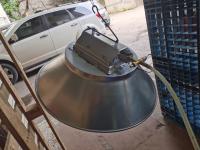 China Round Type Infrared Poultry Brooder Heater CE Certified 2.46 KW for 1500 Chicks for sale