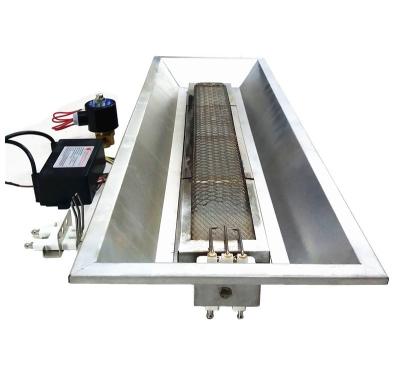 China Gealuminiseerde stalen gas-infraroodbroedmachineverwarmer THD6808 pluimveebedrijf verwarmingssysteem Te koop