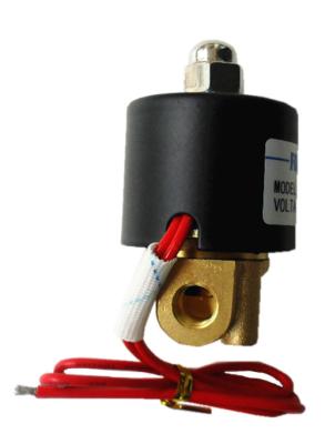 China Lasapparaat Aardgas Magneetventiel 220V AC Pilot Piston Te koop