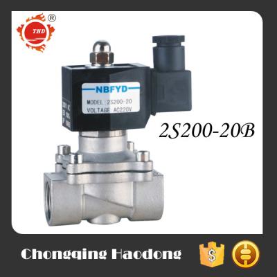 China Messing RVS Pneumatische Magneetventiel Lucht Benzine Miniatuur Magneetventiel Te koop
