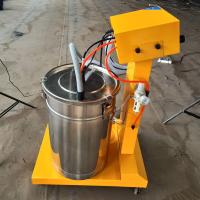China 50W Electrostatic Powder Spraying Machine Overhead Conveyor Coating Line 0-100KV for sale