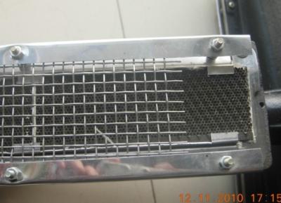China Gasfornuis Infrarood keramische plaat Gasbrander Honingraatplaat Te koop