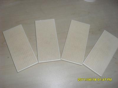 China Gasfornuis Infrarood keramische plaat Gasbrander Honingraatplaat Te koop