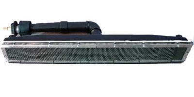 China NG LPG Infrarood Gas Pizza Oven Propaan Brander HD242 Gegalvaniseerde Plaat Keramische Plaat Te koop