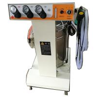 China 34W Electrostatic Manual Powder Coating Machine 0-100KV Adjustable Output for sale
