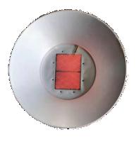 China Aluminized Shell Gas Brooder Heater 800-1000 Chicks Low Power Consumption for sale