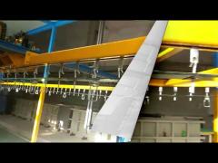Sistema d'attaccatura industriale del carrello della catena del trasportatore sopraelevato da 5 tonnellate su misura