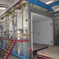 China High Performance Shuttle Kiln for Industrial Use with 1800°C Temperature Capacity and Automated Controls for sale