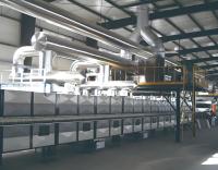 China Customized Roller Kiln 1350°C Continuous Firing Natural Gas Full Automatic PLC Control for sale