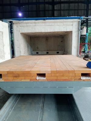 Cina Volume personalizzato Forno a navetta completamente automatico con materiale isolante in fibra ceramica per l'industria in vendita