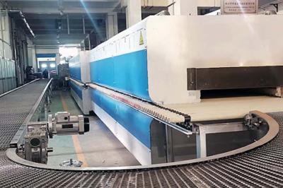 중국 제어 모드 완전 자동 연속 난방 주전 오븐 판매용