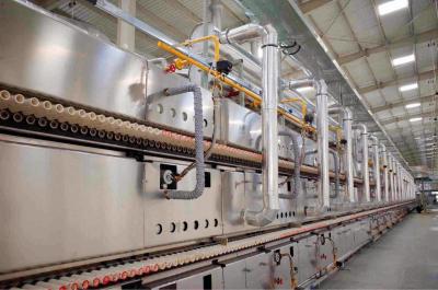 Китай Режим управления Полностью автоматическая вращающаяся печь с непрерывным циклом обжига продается