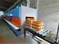 China Natural Gas Heating Roller Kiln Customized Max Temperature 1200C Loading Pattern for sale