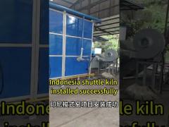 PID 온도 컨트롤러가 장착된 셔틀 가마, 프로그램 가능한 소성 사이클 및 완전 자동 제어 모드