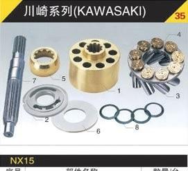 Cina Pistone idraulico pompa parti Hitachi HPV116 145(EX200-1/EX300-123) 135 in vendita