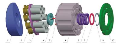 Cina Pompe idrauliche e motori YC35-6 oscillazione Motor in vendita