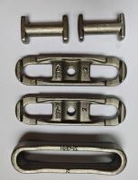 Quality 4 Inch X458 Conveyor Chain Drop Forged Rivetless Alloy Steel for sale