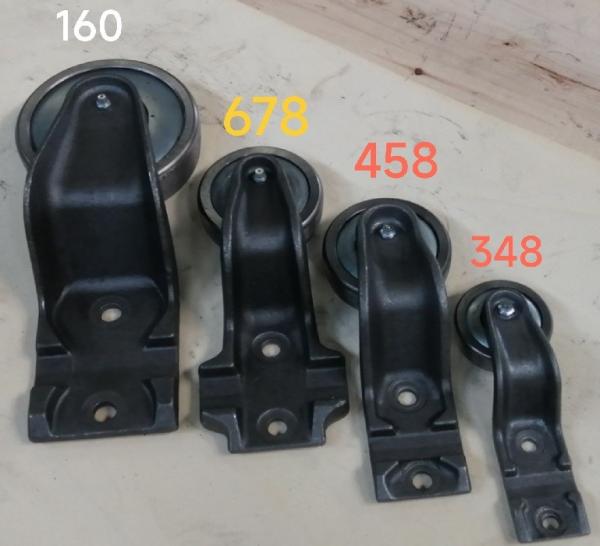 Quality X678 X348 X458 Overhead Conveyor Trolleys High Strength Corrosion Resistant for sale