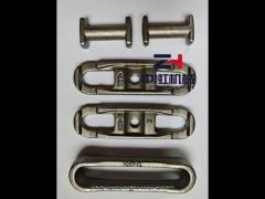 4 Inch X458 Transportketting, Gesmeed, Klinknagelloos, Gelegeerd Staal