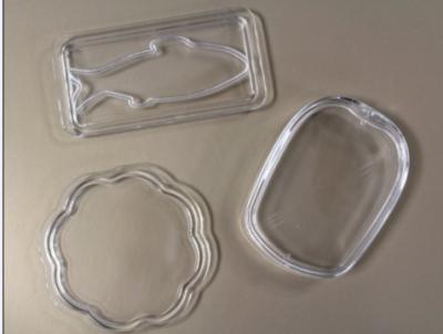 China Acrylic coin storage capsule, PMMA coin display capsule, coin presentation capsule, irregular coin capsule for sale