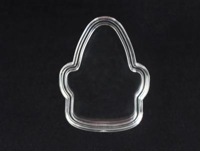 China Irregular coin storage capsule, transparent coin display capsule, PMMA coin capsule, coin case, customized coin capsule for sale