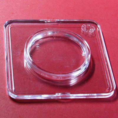 China Irregular coin capsule,square coin capsule, commemorative coin capsule, rectangle coin capsule, PMMA coin capsule for sale