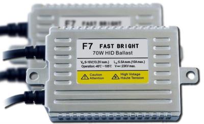 China Super Bright F3 F5 F7 hid xenon bulb 3000k-30000k quick start ballast for sale