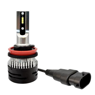 China Bright 72W 9000lm V5 pk zes led auto electrical system Osram headlamp auto lighting system x3 led headlight car accessor for sale