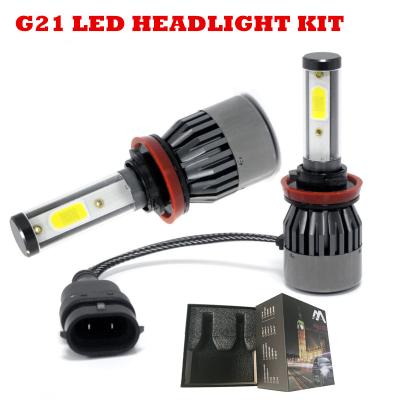 China Auto led headlight bulbs H11 9005 H4 H13 H7 H1 H3 80W 8000LM KIT 30w 60w G7 G21 L5 G20 led headlight for sale