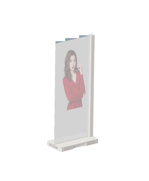 Quality 55Inch 30inch Transparent OLED Support Customization Digital Signage Vertical for sale
